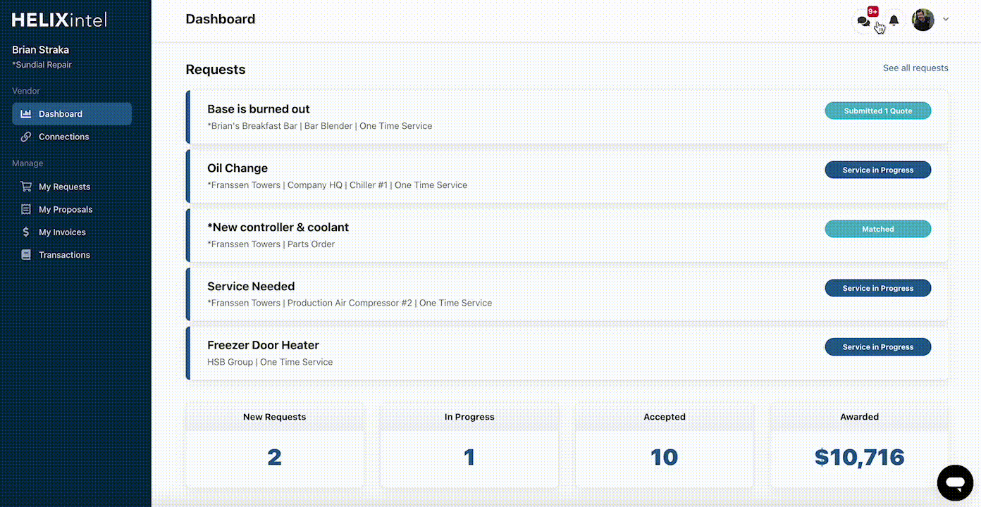 How do I list my company's serviceable territories and can I change the list over time? – HELIXintel